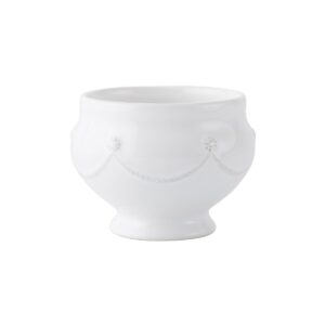 juliska berry & thread footed soup bowl - whitewash