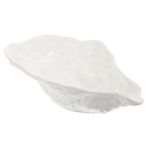 ceramic serving bowl oyster shells decorative bowl ceramic tasting dishes soup bowl 8 inch