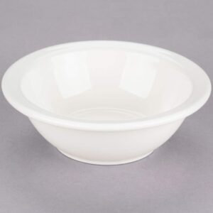 restaurant value, stoneware narrow rim (4oz fruit dish, america white)