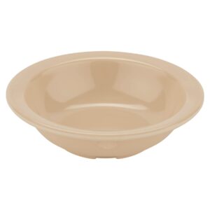 g.e.t. enterprises dn-335-t tan 3.5 oz. rimmed bowl (pack of 12)