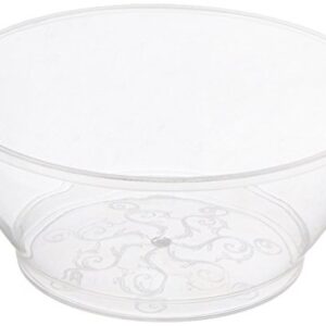 Fineline Settings Savvi Serve Clear 6 oz Plastic Bowl - 1 set - 240 pieces