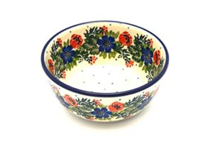 polish pottery bowl - ice cream/dessert - garden party