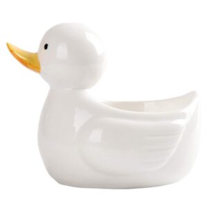 hemoton fruit snacks duck shaped dessert bowl ceramic breakfast bowl snack sushi storage bowl mixing bowls soup bowl ramen bowl for cereal salad soup pho dessert rice appetizer serving tray