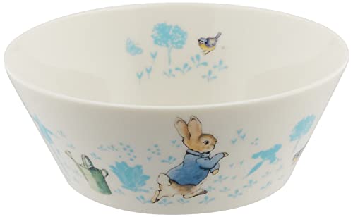 山加商店 Peter Rabbit PR561-358 Bowl, Dish, Approx. 5.1 inches (13 cm), Microwave Safe, Peter, Made in Japan