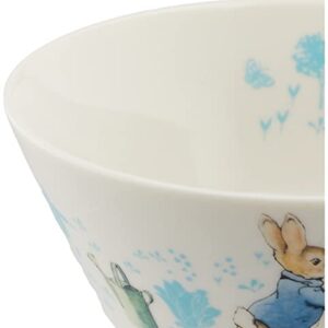 山加商店 Peter Rabbit PR561-358 Bowl, Dish, Approx. 5.1 inches (13 cm), Microwave Safe, Peter, Made in Japan