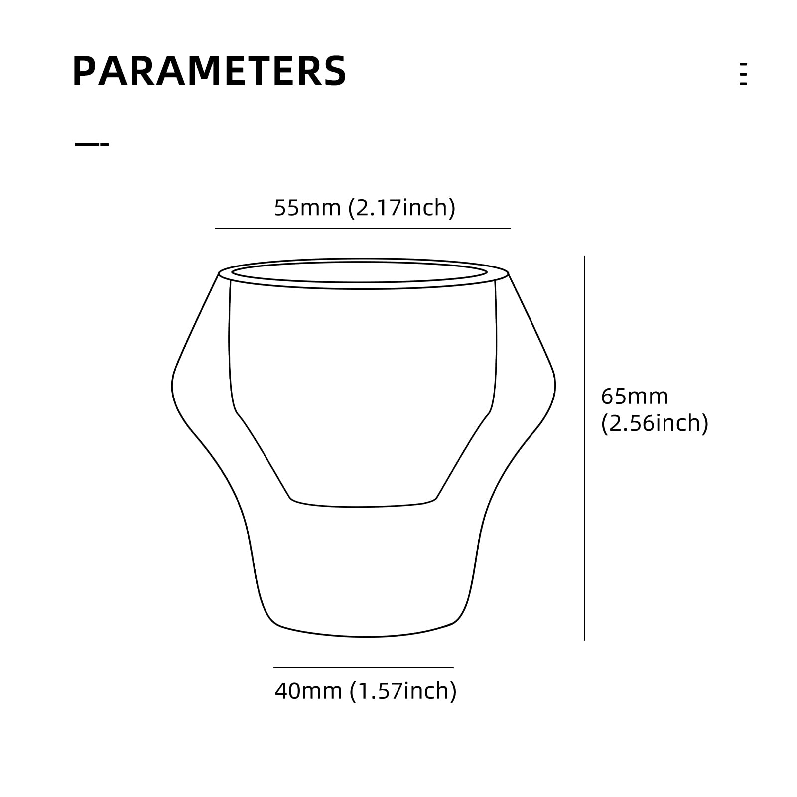 MHW-3BOMBER Espresso Cups Double Wall Glass Coffee Mugs Set of 2 Shot Glass Insulated Coffee Tea Mug Home Barista Coffee Accessories G5058