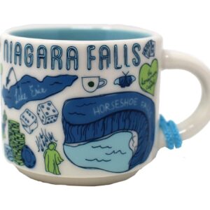 Starbucks Been There Series Niagara Falls Ceramic Coffee Demitasse Ornament 2 Oz