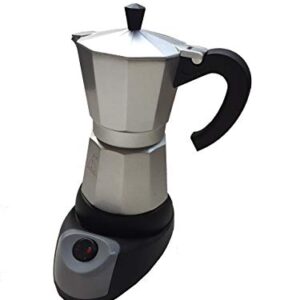 Uniware Electric Bialetti Moka Espresso Maker 6 Cups