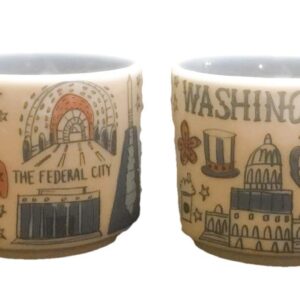 Starbucks Washington DC Been There Series Holiday Espresso Cup Ornament Gift Box