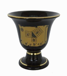 pythagoras cup of justice - greedy cup - pythagorean theorem - philosopher