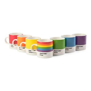 Pantone Copenhagen.design Espresso Cup, Small Coffee Cup, fine China (Ceramic), 120 ml, Pride - in Gift Box