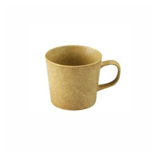 mug, japanese ceramic cup, simple home breakfast cup, ins style, suitable for coffee, milk, tea (320 ml) (color : yellow)