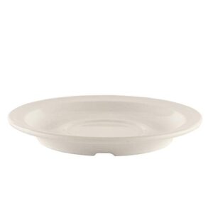 G.E.T. Enterprises DC-200-W White 5.75" Saucer for DC-100 & DC-101 (Pack of 12)