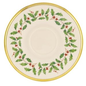 lenox 146504040 holiday tea saucer