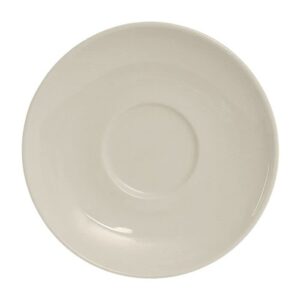 tuxton china vee-064 venice american white 6.5" saucer - 36 / cs