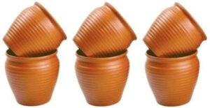 generic kullad cup chai kullad kulhad tea cup tea cups set peck of 6 ( ceramic ) dishwasher safe