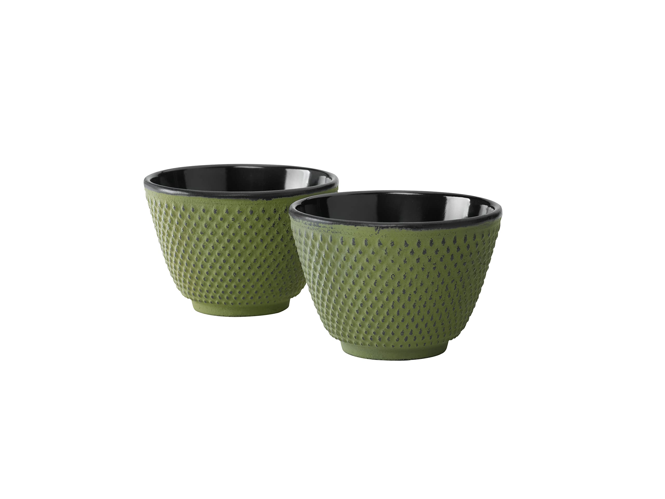 bredemeijer Cast Iron Tea Cups Set of 2 Green XILIN