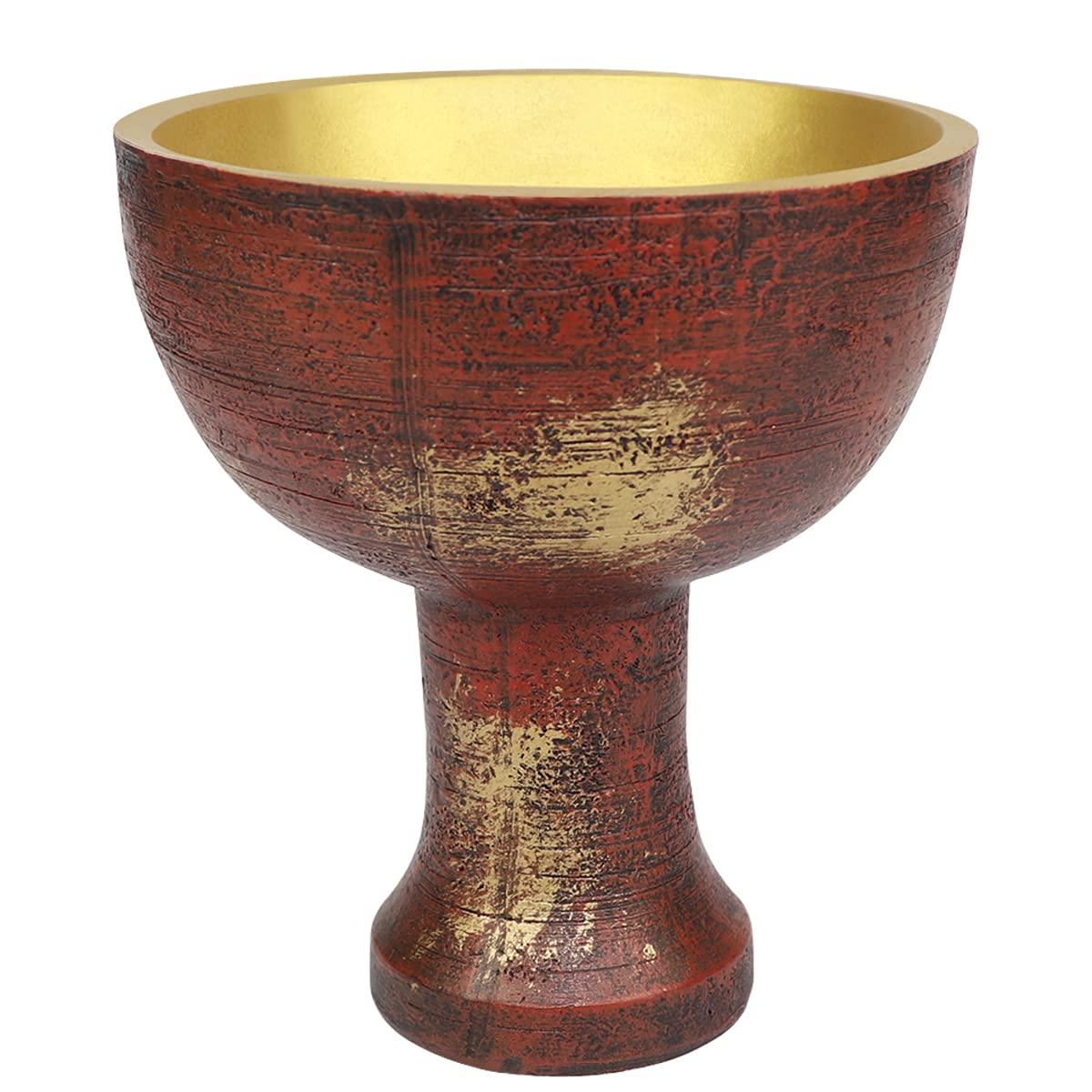 DOERDO Indiana Jones Holy Cup Religion Ornament Halloween Gathering Prop Gifts, The Last Crusade Cup of Christ Chalice Sacrifice Tool, Retro color