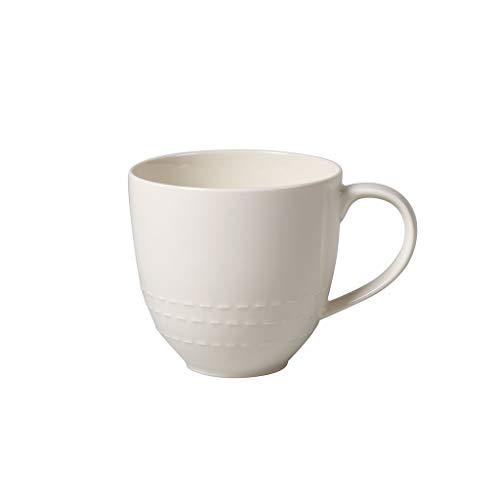 Villeroy & Boch it's my moment Mug Straight : White, 15.75 oz, Premium Porcelain, White