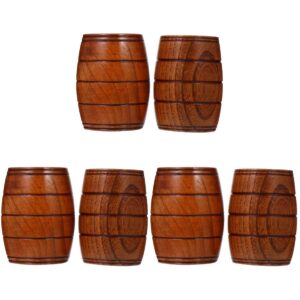 cabilock vintage tea cups 6 pcs mugs antique drinkware bar tea mug drinking japanese cream drinks cups cup beverage wine champaign for multipurpose delicate style wood hot modeling ice vintage cups