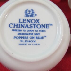 Lenox Chinastone Poppies on Blue coffee/tea cup