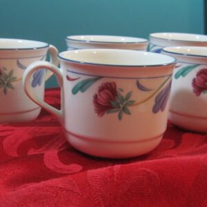 Lenox Chinastone Poppies on Blue coffee/tea cup