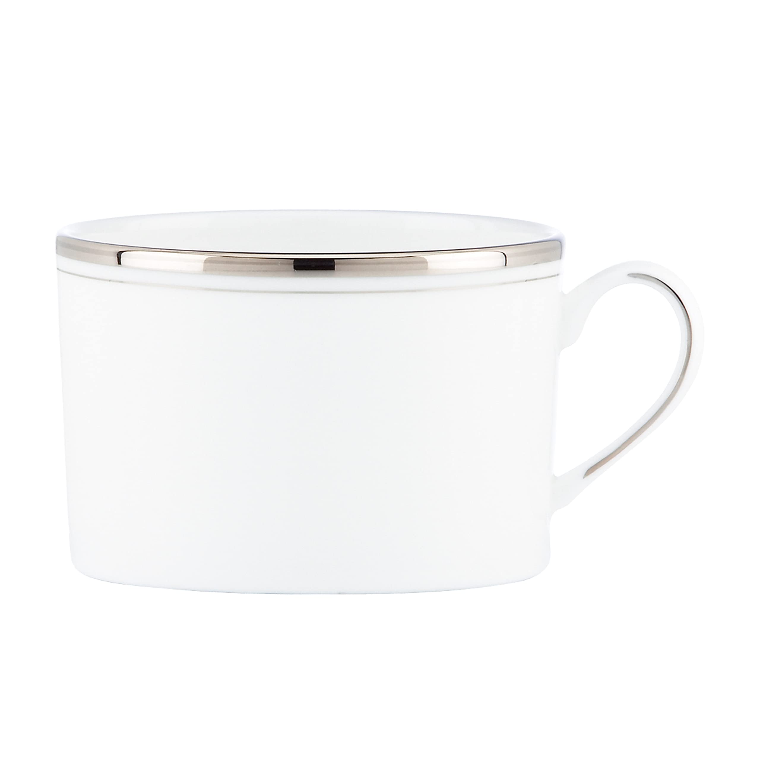 Kate Spade New York Library Lane Platinum Cup, 0.40 LB, White