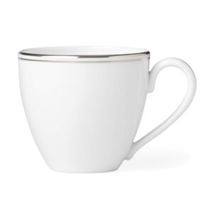 lenox federal platinum coupe teacup, 0.40 lb, white