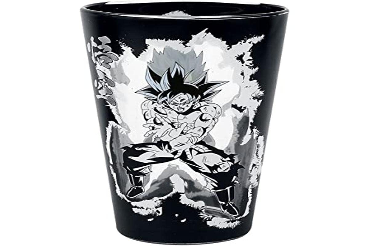 Glass Glass Large Glass - Goku and Vegeta - Dragonball Super - 400ml - AbyStyle