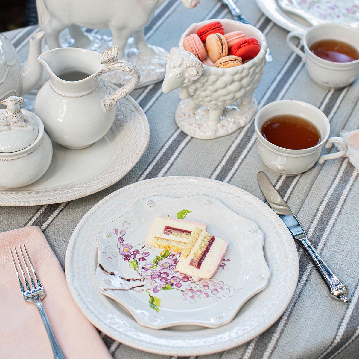 Juliska Berry & Thread Tea Cup - Whitewash