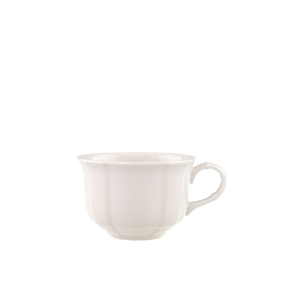 Villeroy & Boch Manoir 7-1/2-Ounce Tea Cup, White, 0.20 Litre