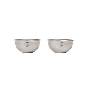 keith titanium ti3935 double-wall teacup - set of 2