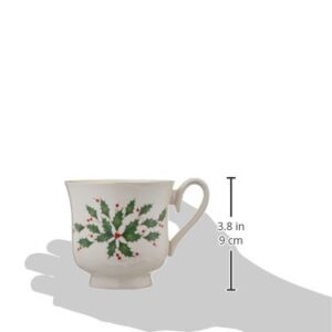 Lenox Holiday Teacup with Candle, Pine