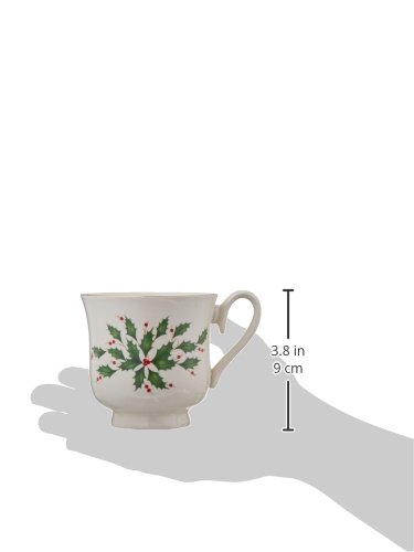 Lenox Holiday Teacup with Candle, Pine