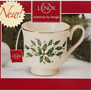 Lenox Holiday Teacup with Candle, Pine