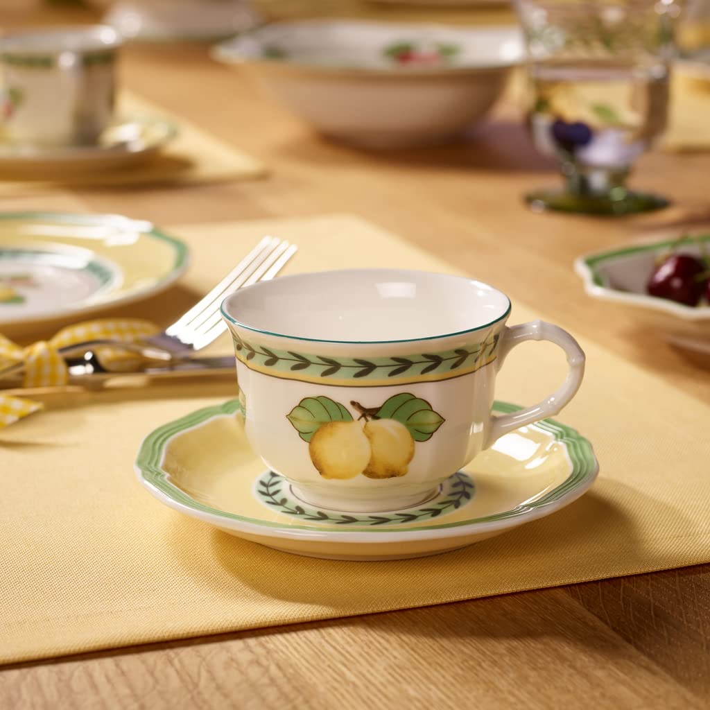 Villeroy & Boch 10-2281-1270 French Garden Fleurence Tea Cup, Elegant Porcelain Tableware, Pack of 1