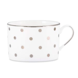 kate spade new york larabee road platinum cup, 0.40 lb, metallic