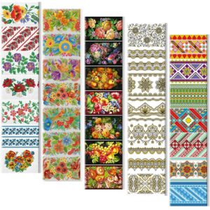 lot of 5 egg wrap - easter egg sleeves - easter egg wrappers - easter egg shrink wrappers - russian easter egg wraps - ukrainian easter eggs - pysanky egg decorations - orthodox easter egg arounds