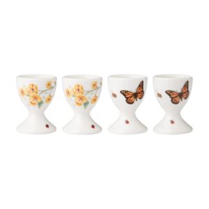 Lenox Butterfly Meadow 4Pc Egg Cups, 0.65