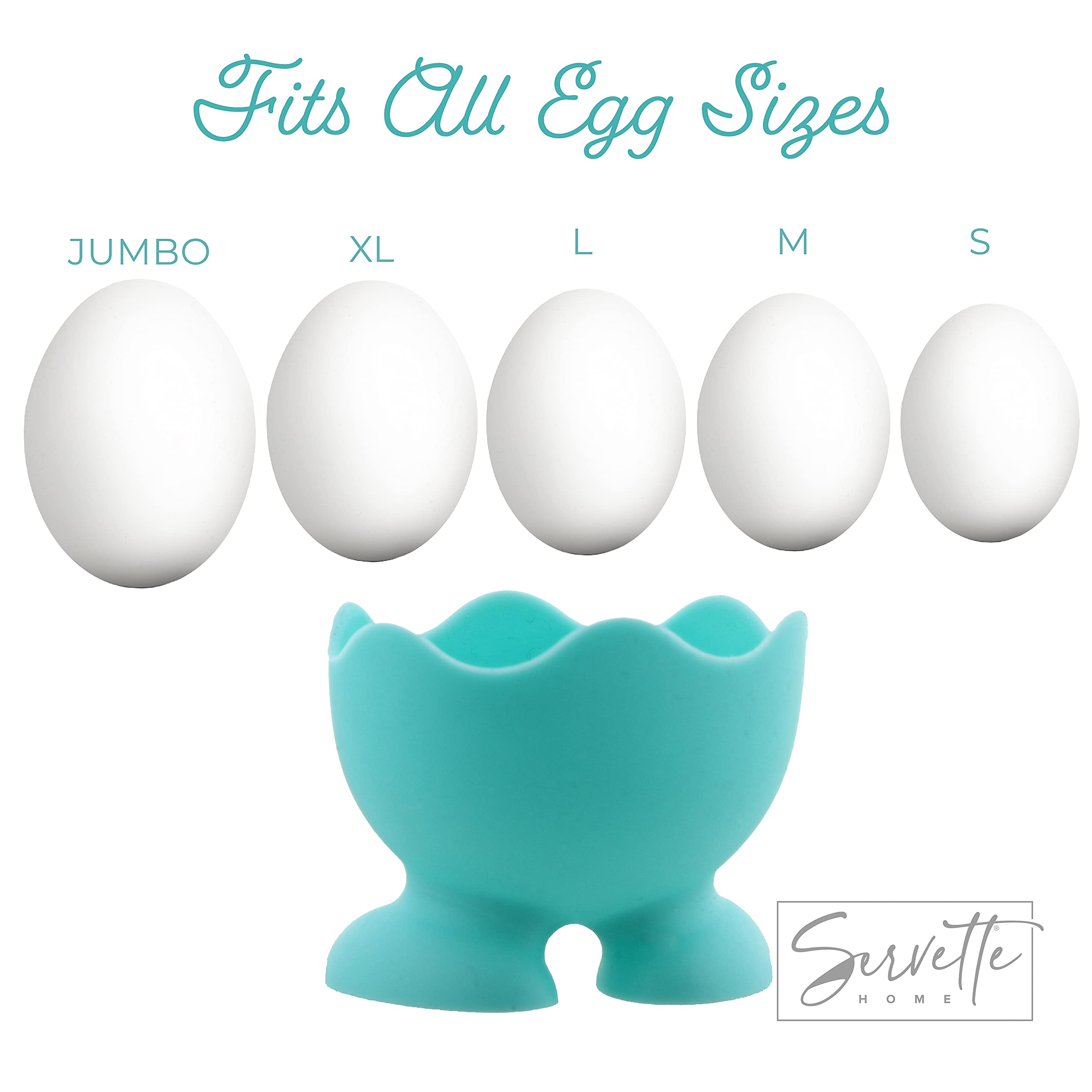 Silicone Egg Cups - Set of 3