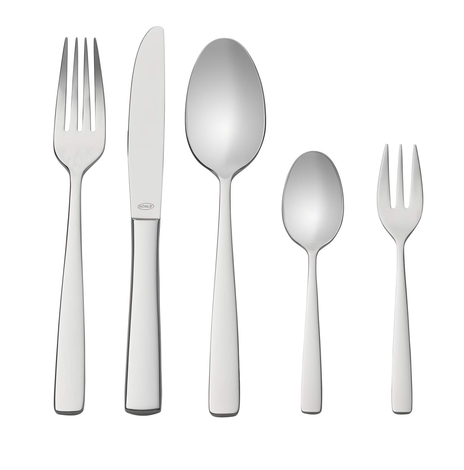 Rosle Cutlery Set, Medium, Silver