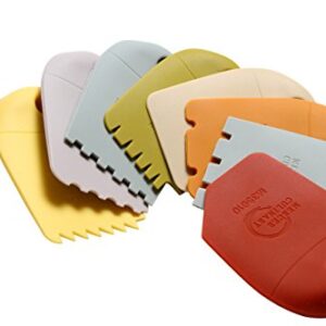 Mercer Culinary Silicone 8 Piece Plating Wedge Set, Multicolor