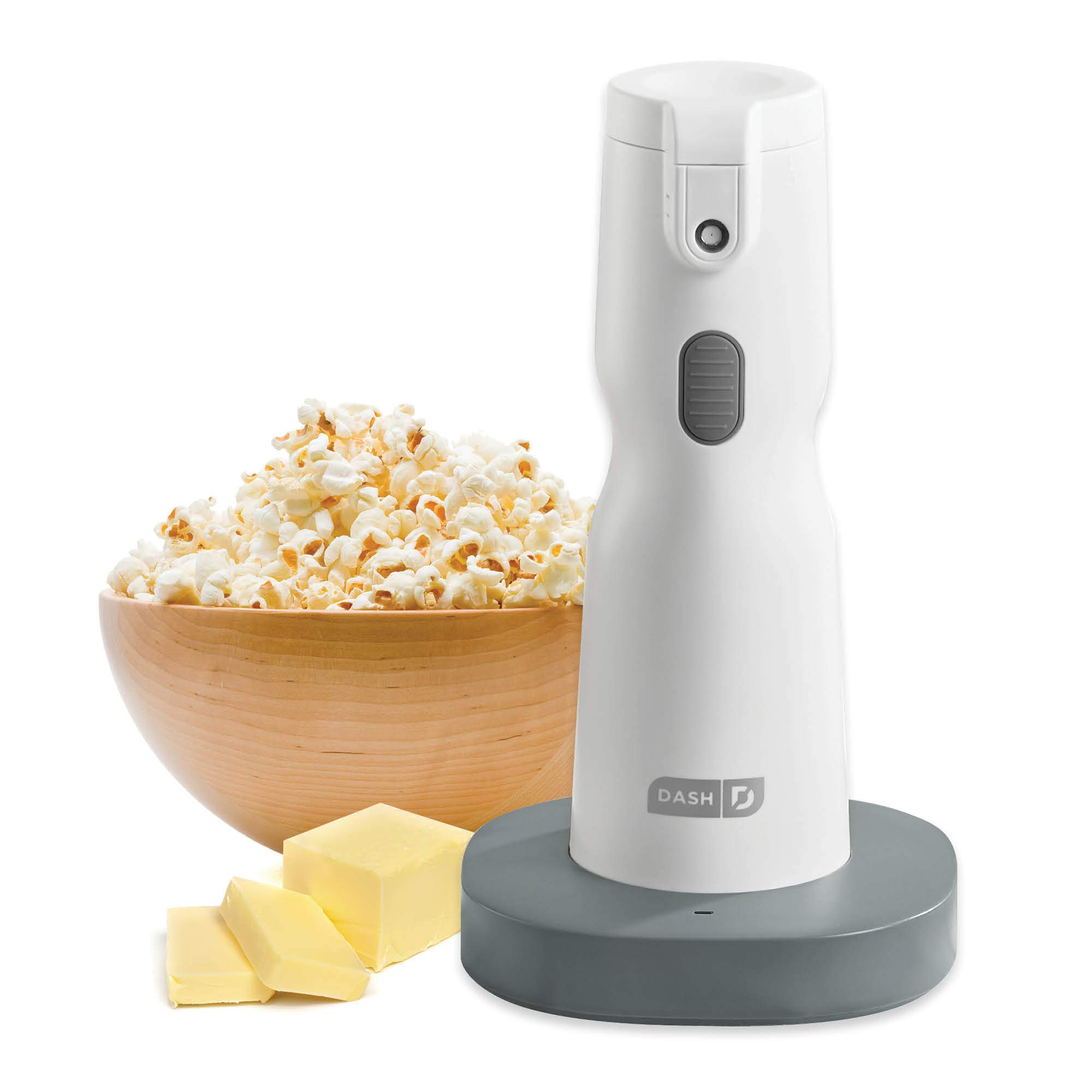 Dash Electric Butter Sprayer, Cordless Butter Sprayer for Popcorn, Toast, Entrees and More - White