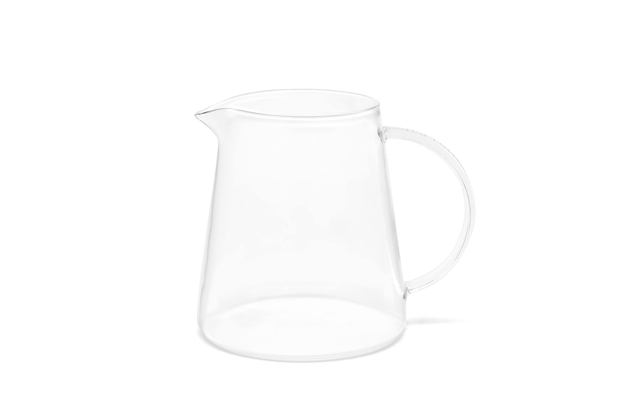 Tea Forte Tea Over Ice Steeping Tea Pitcher Set of Two, 12oz Glass Ice Tea Pitcher and 24 oz Pitcher for Perfect Flash Chilled Ice Tea, Dishwasher Safe