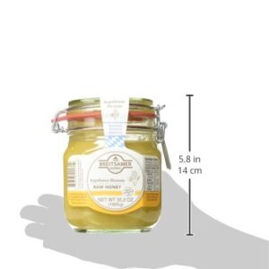 Breitsamer Honey Flip-Top Jar, Rapsflower Blossom, 35.27 Ounce