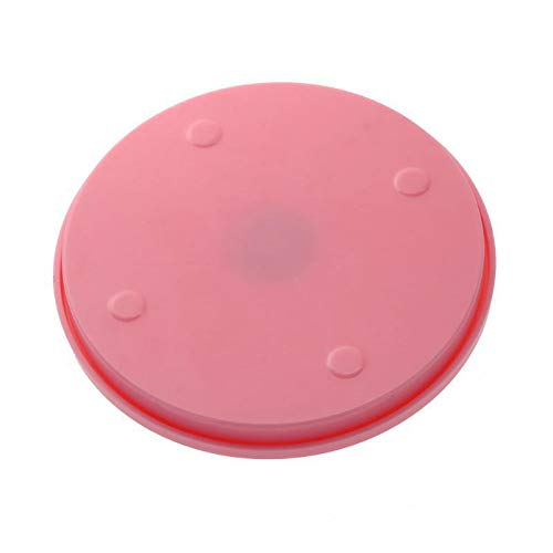 5.5 Inch Revolving Cake Turntable Rotating Cake Stand Baking Supplies for Weeding Small Spinning Swivel Round Cake Plates Non-Slip Rubber DIY Decorating Tool