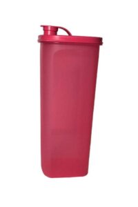 slim line pitcher 2 quart for refrigerator door, pink