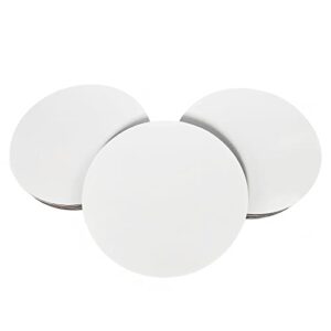 CHERRY 25-Pack 10 inch Sturdy Round Cake Boards, White Cardboard Cake Circles plate Scalloped Base,Pack of 25