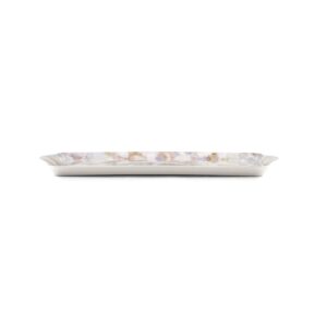 Pimpernel Beach Prize Collection Sandwich Tray | Serving Platter | Crudité and Appetizer Tray for Indoor and Outdoor use | Made of Melamine | Measures 15.1" x 6.5" | Dishwasher Safe