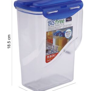 LOCK & LOCK Bisfree Mini Pitcher, 1.1 L, Clear